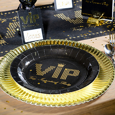 Vorschau: Dekobeispiel VIP Partyteller