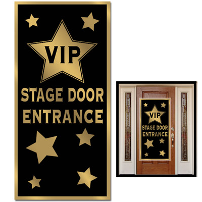 Partydeko Türposter VIP Eingang | Hollywood, Stars & Movie Mottoparty