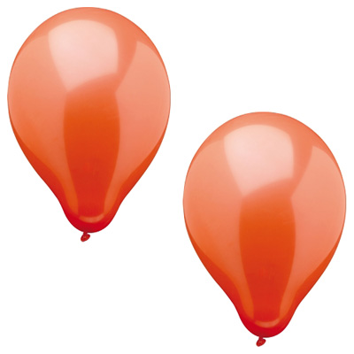 Luftballons rot - 10 Stück - für Helium geeignet | Party-Hop